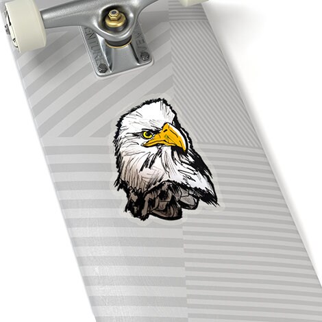 American Eagle Kiss-cut Sticker / Eagle Sticker / Eagle Vinyl - Etsy