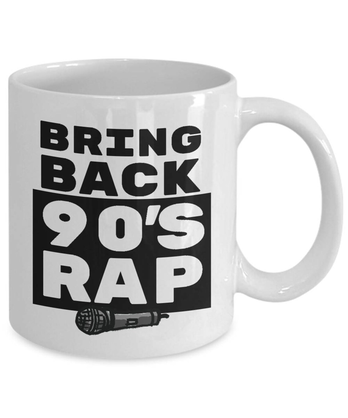 Rap / Hip Hop Gift Mug // 90s Rapper Lover Coffee Cup Art // | Etsy
