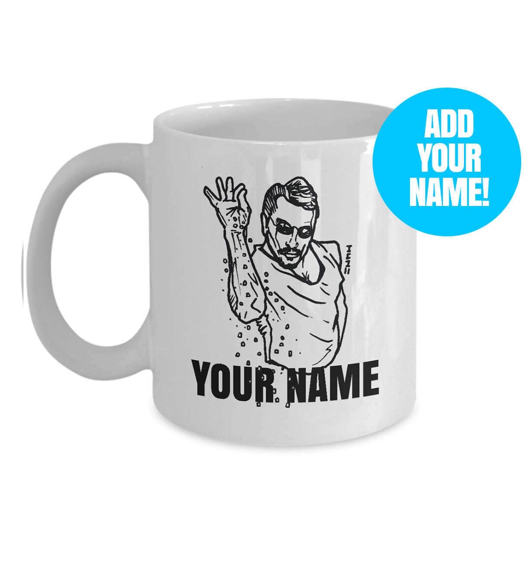 Salt Bae Meme Mug - Custom/personalized Name Saltbae Guy Gift Cup - Add ...