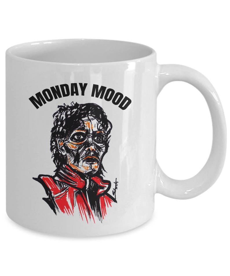 Monday Zombie Gift Mug // Funny Employee Work Coffee Cup // | Etsy