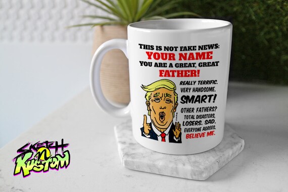 Custom Trump Father's Day Gift or Birthday Gifts for Your | Etsy
