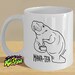 Funny Manatee Mug for Tea Lovers, Mana-tea/manatee Mug, Tea Drinking ...