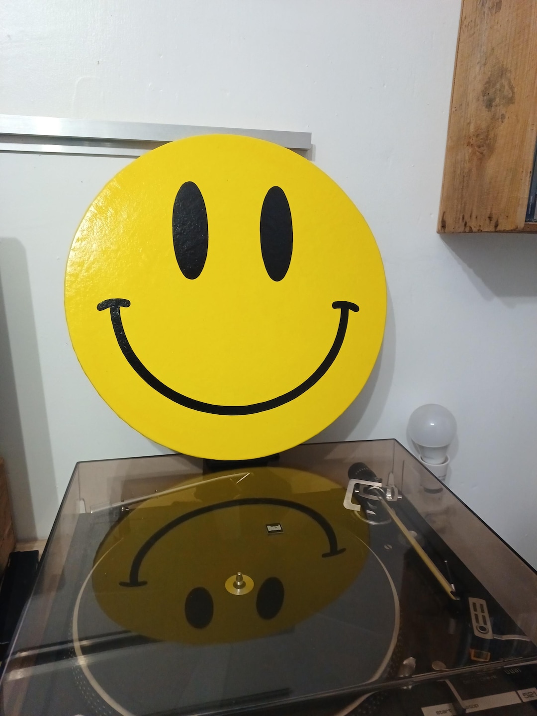 Farley - Traditional Wall Hanging Smiley, Rave Culture, Happy Emoji - Etsy