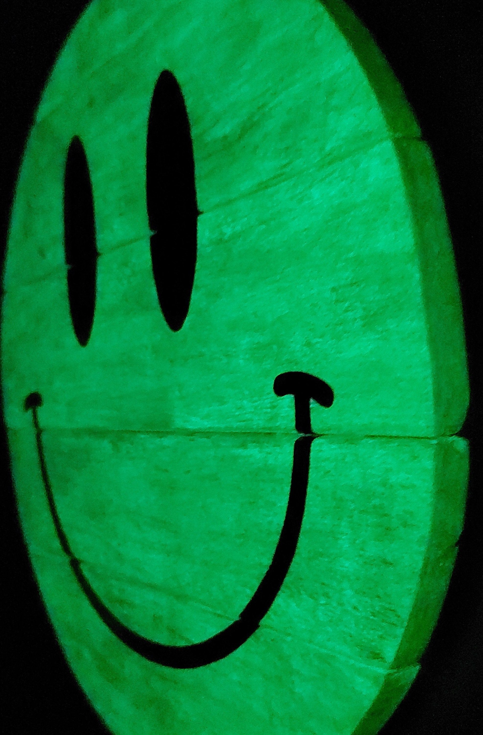 Angie Glow-In-The-Dark Smiley | Etsy