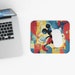 Mickey Mouse Pad Vibrant Colors Artist Design Mousepad - Etsy