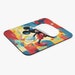 Mickey Mouse Pad Vibrant Colors Artist Design Mousepad - Etsy