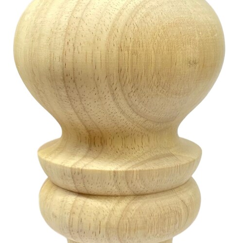 8 Walnut Finish Turned Round Furniture Bun Legs Set of - Etsy