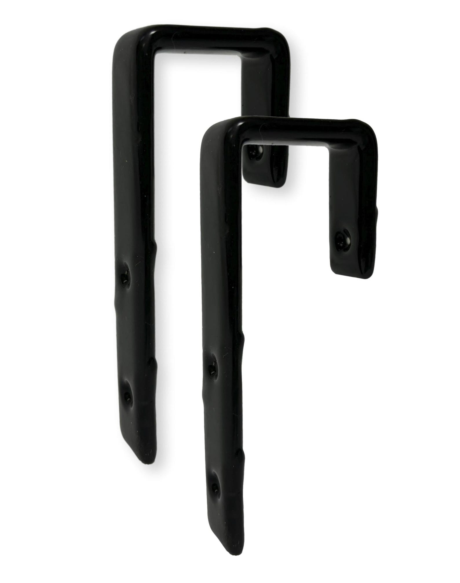 Premium Bunk Bed Ladder Hooks Vinyl Coated 1" Inside Clearance (black ...