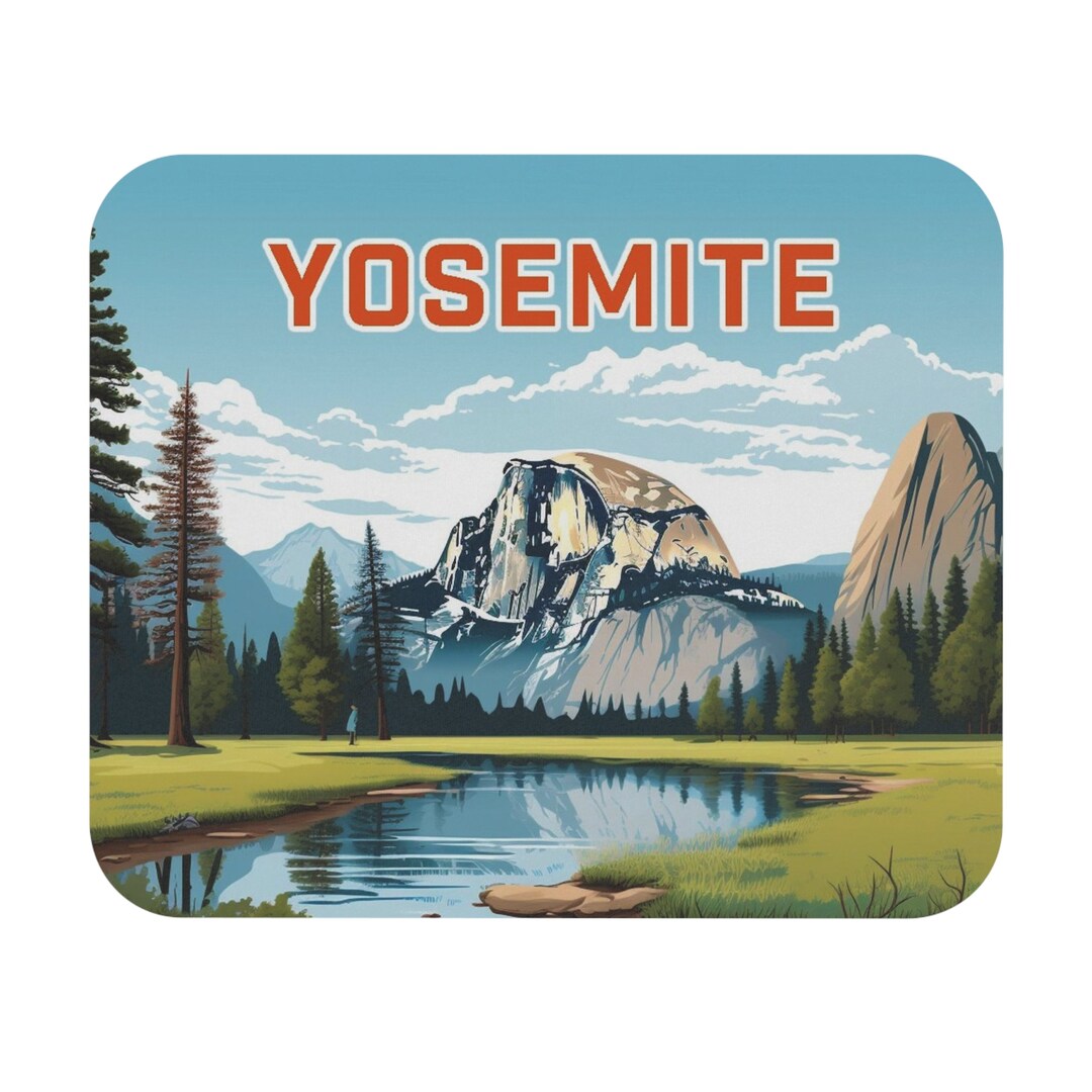 Mouse Pad - Yosemite National Park Mousepad - Etsy