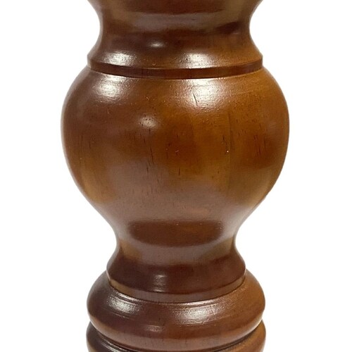 8 Turned Round Walnut Finish Tapered Sofa Furniture Legs - Etsy