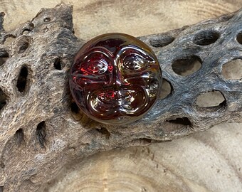 Sun Face Glass | Etsy