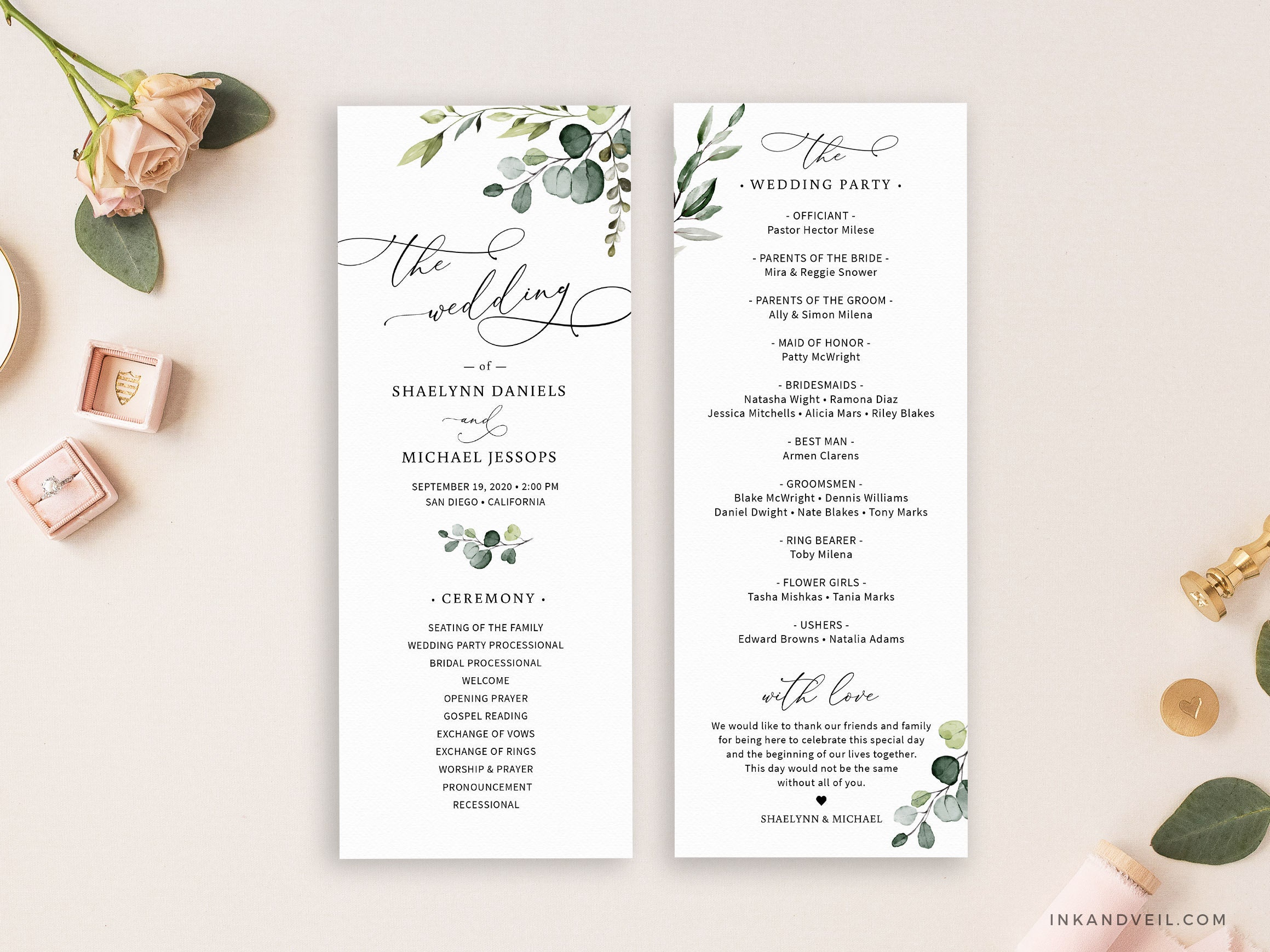 Templates Invitations & Announcements Paper & Party Supplies Floral ...