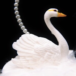 Wedding Swans Edible Cake Decoration. Hand Painted.sugar - Etsy