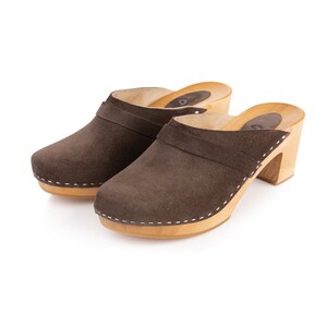 Leather Shoes, Handmade Swedish Clogs, Slingback Shoes Made by ...