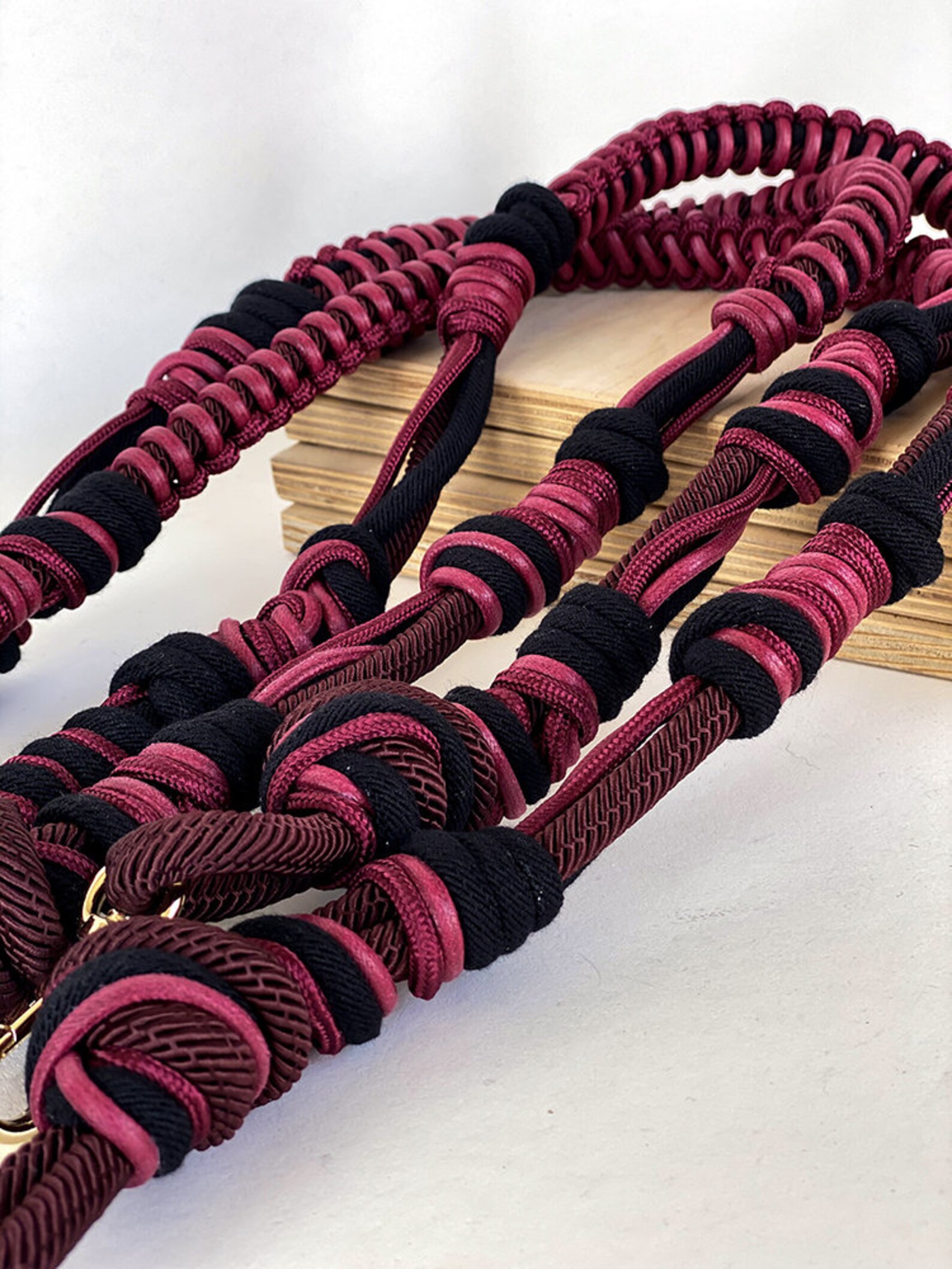 Crossbody Hand-woven Purse Strap With Gold Accessories - Etsy