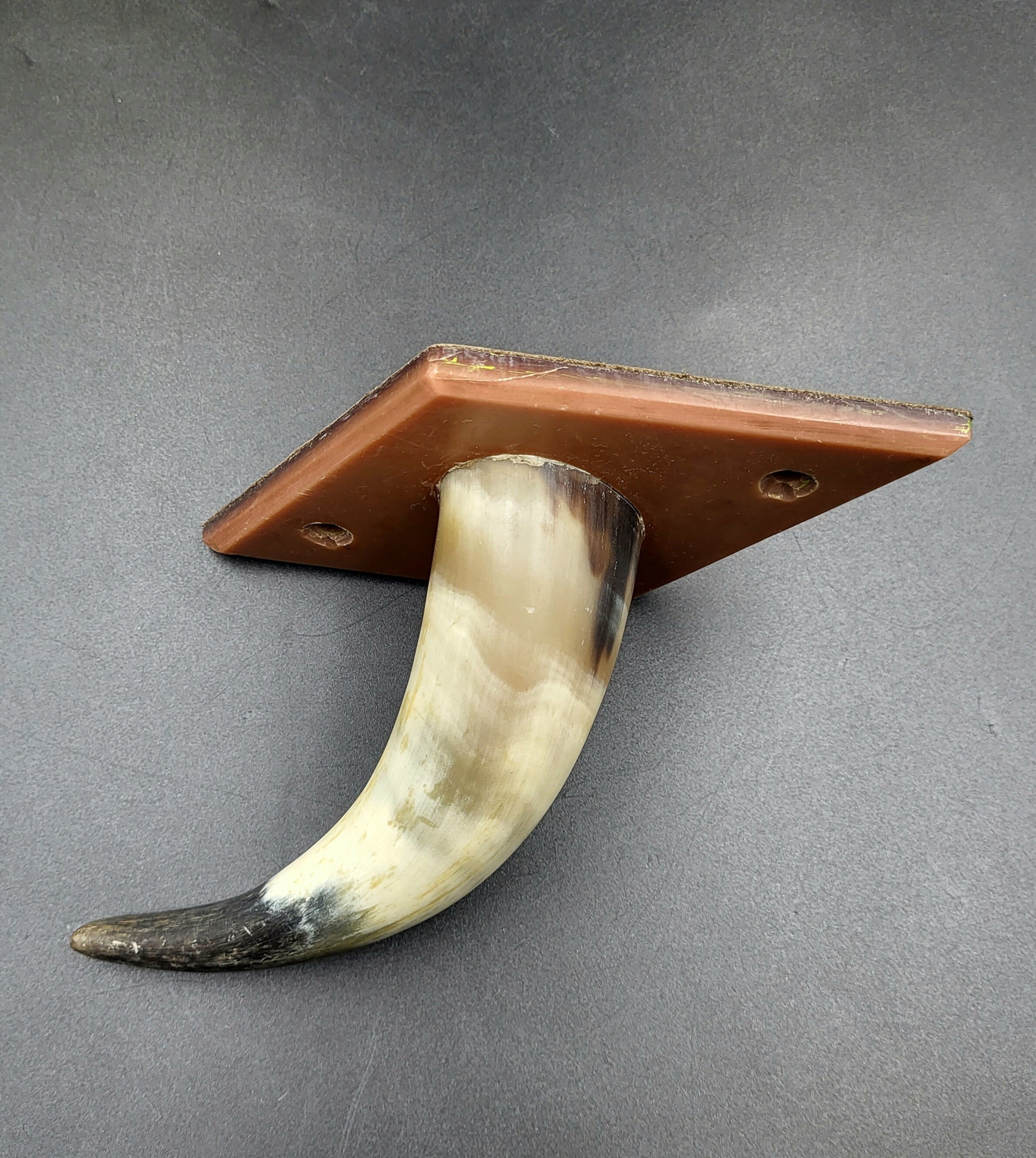 Vintage Horn Rack. Handmade Horn Hook. Cow Horn Rack for Kitchen ...