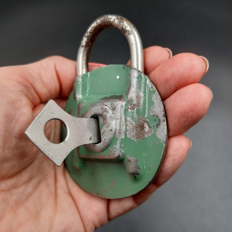 Rusty Padlock - Etsy
