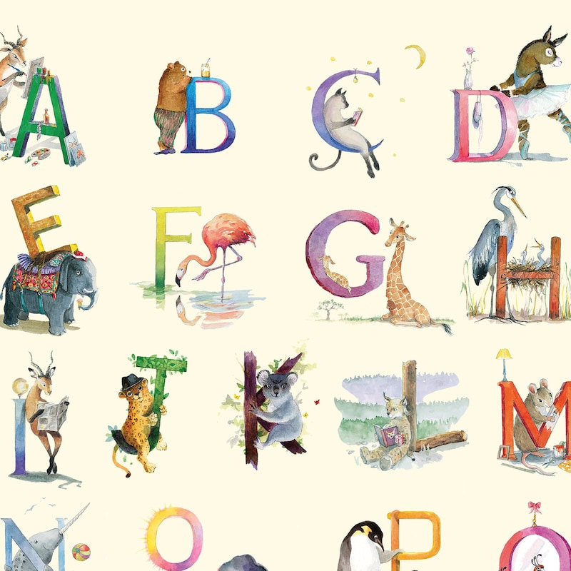 Animoalphabets - Etsy
