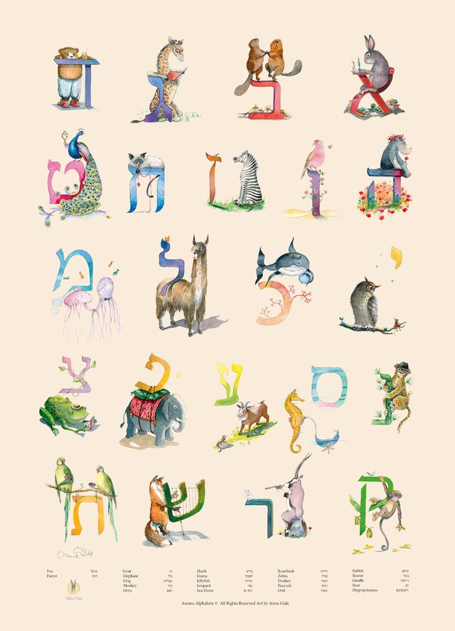 Animoalphabets - Etsy