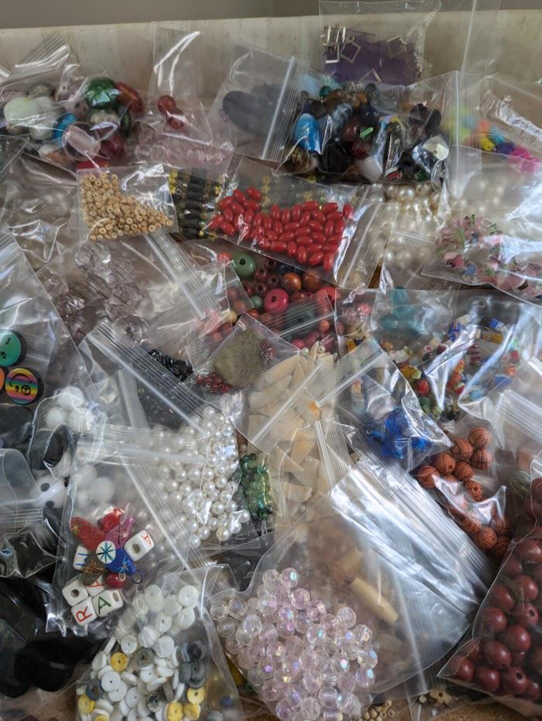 Bead Lot,mixed Bead Lot,craft Bead Lot A - Etsy