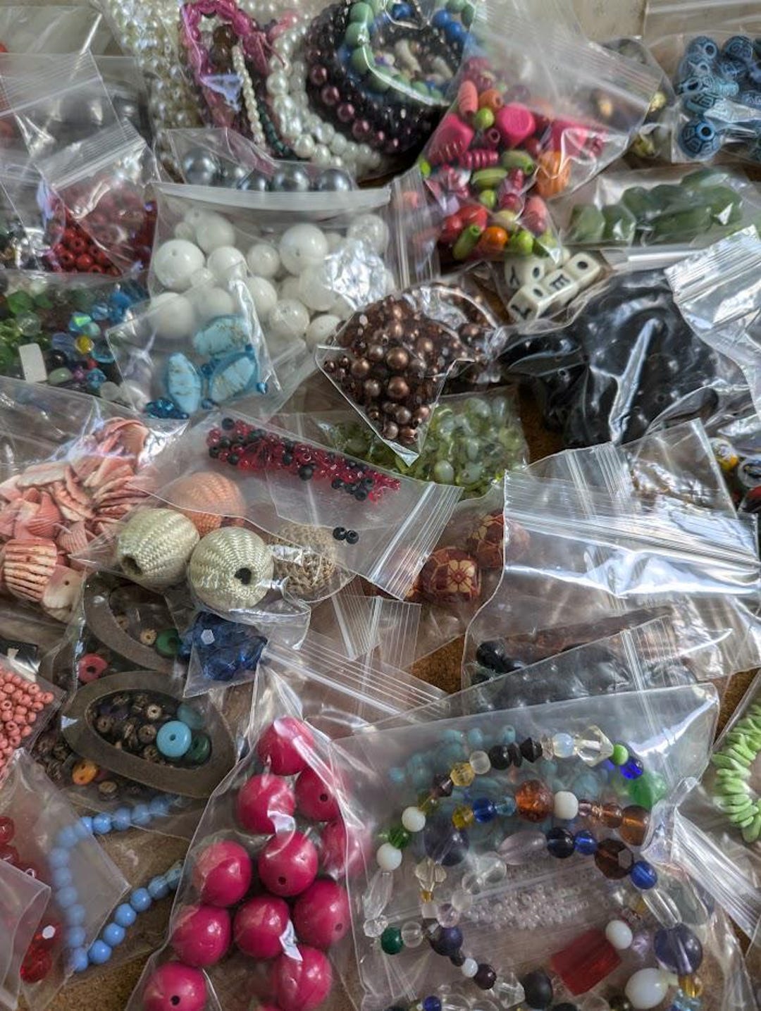 Bead Lot,mixed Bead Lot,craft Bead Lot C - Etsy