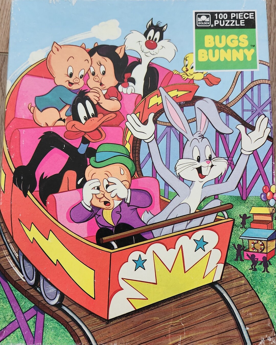 Vintage Bugs Bunny 100-piece Puzzle - Etsy