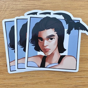 Conan Gray Album Cover Drawing Sticker Set Superache Kid Krow Merch - Etsy