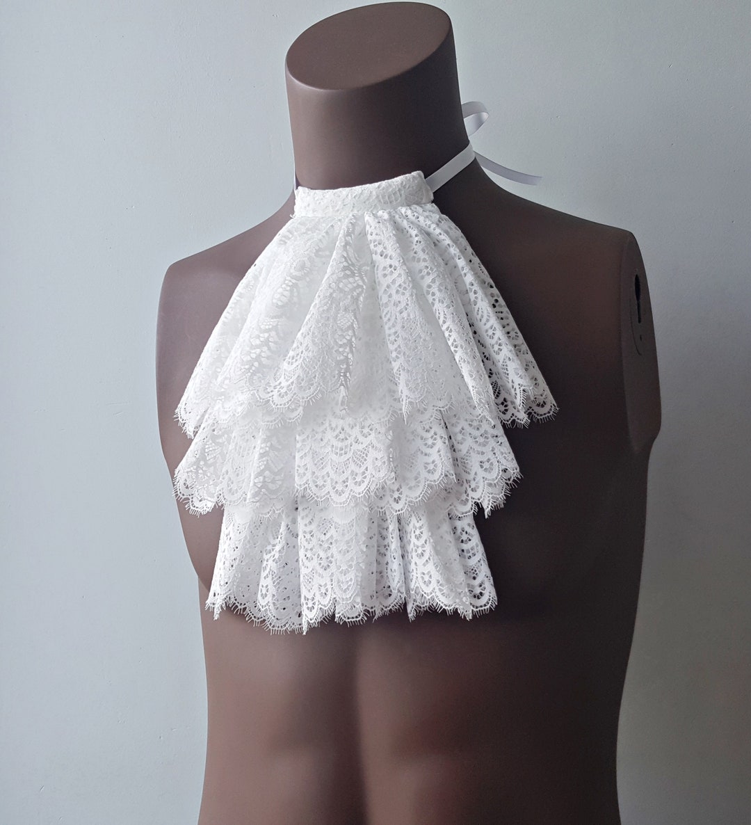Milk Lace Jabot, Vampire Cosplay, Pirate Cosplay, Steampunk Wedding ...
