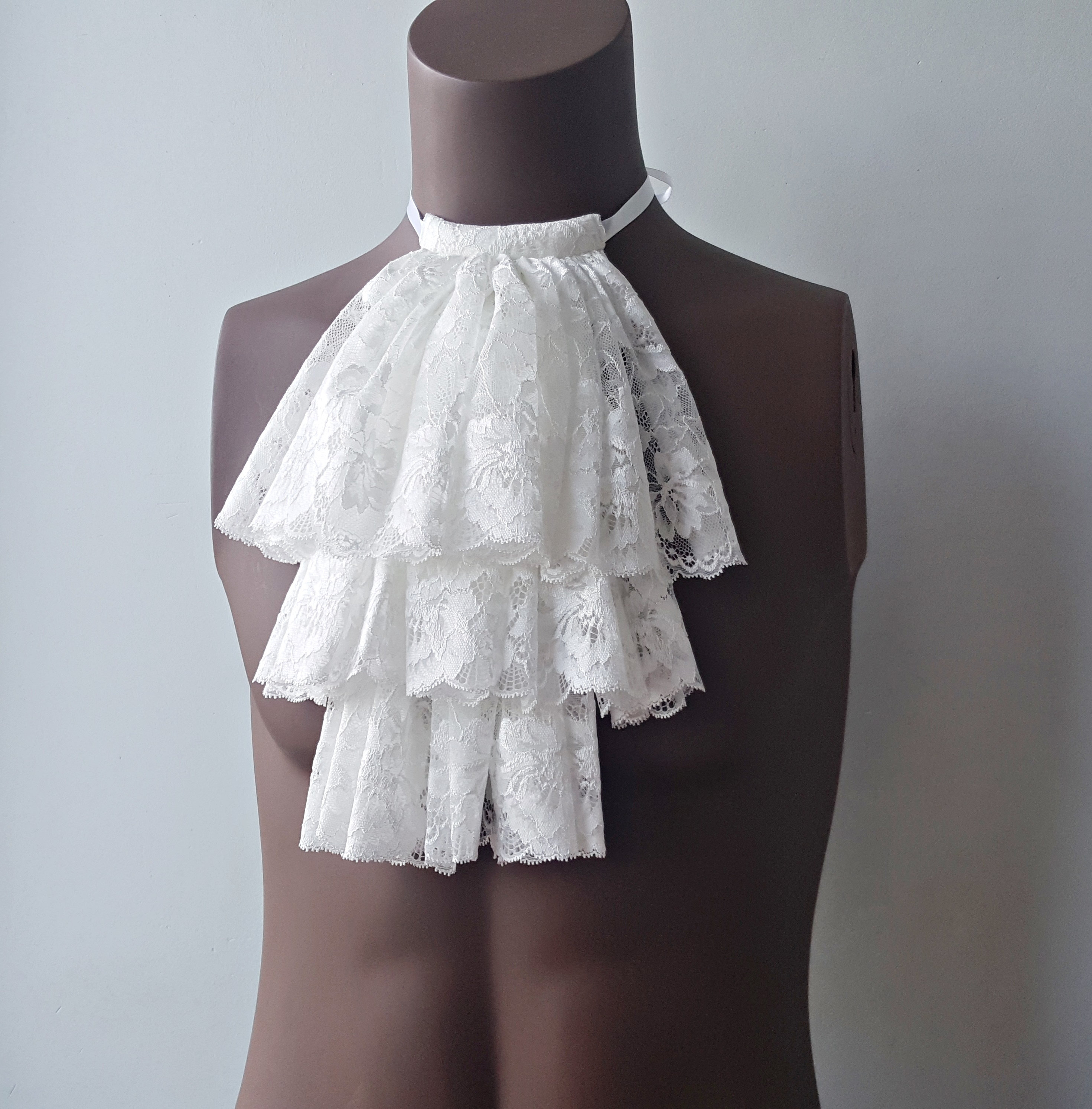 Milk Lace Jabot, Vampire Cosplay, Pirate Cosplay, Steampunk Wedding ...