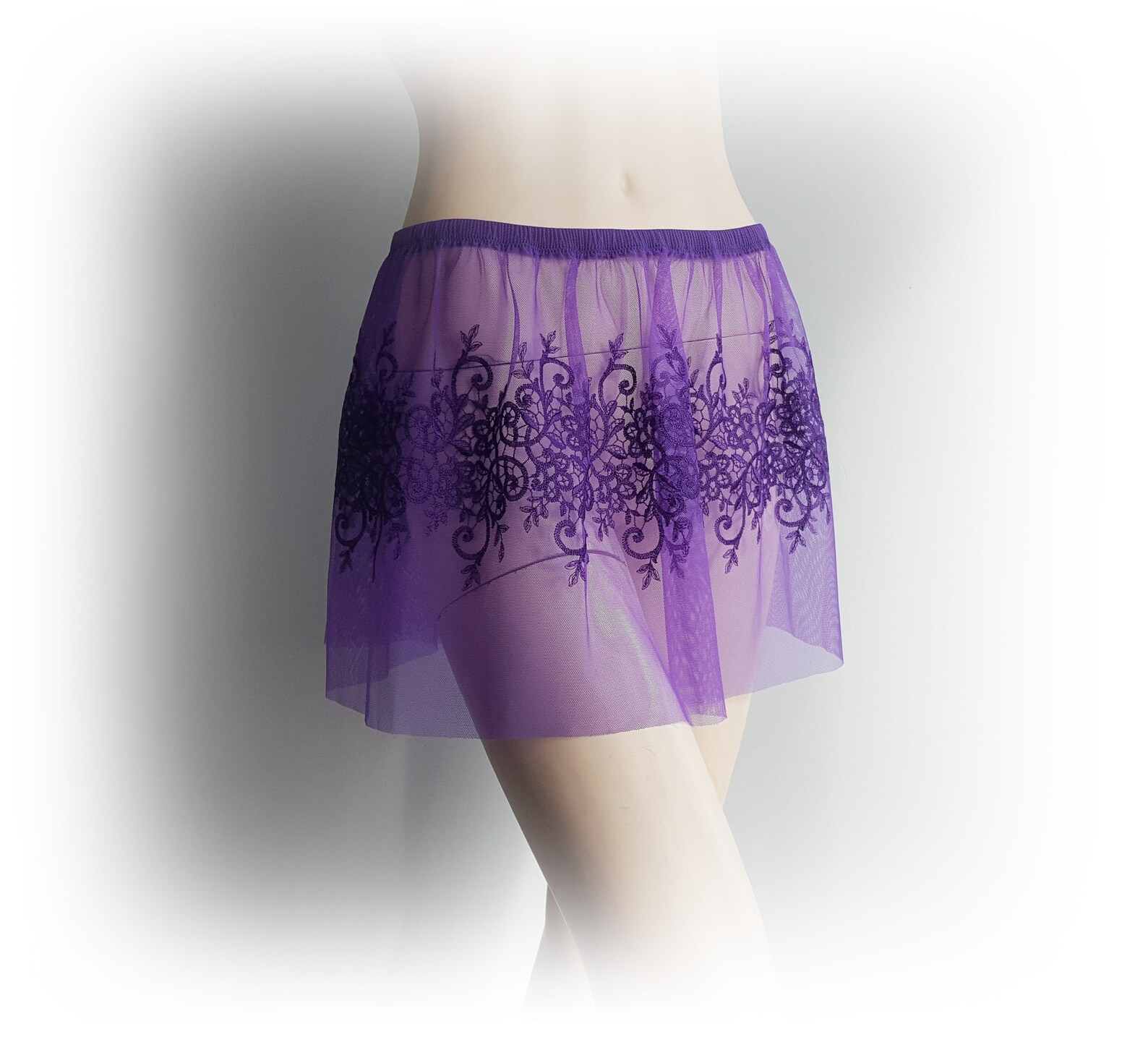 Purple Shirt Extender, Skirt Extender, Skirts for Pants, Slip Extender ...