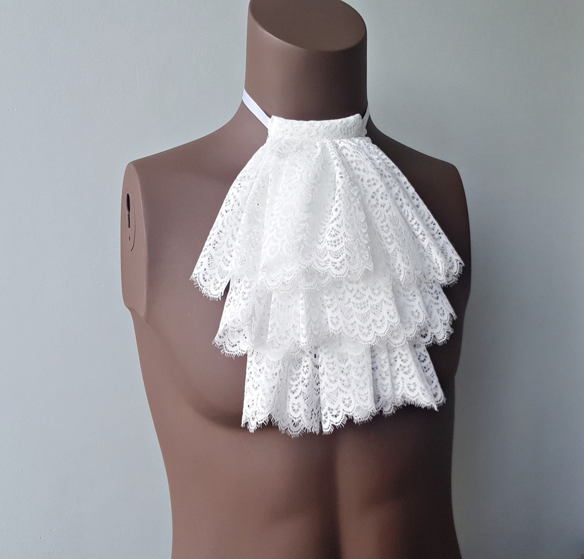 Milk Lace Jabot, Vampire Cosplay, Pirate Cosplay, Steampunk Wedding ...