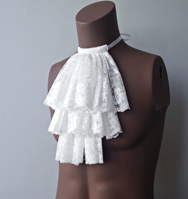 Milk Lace Jabot, Vampire Cosplay, Pirate Cosplay, Steampunk Wedding ...
