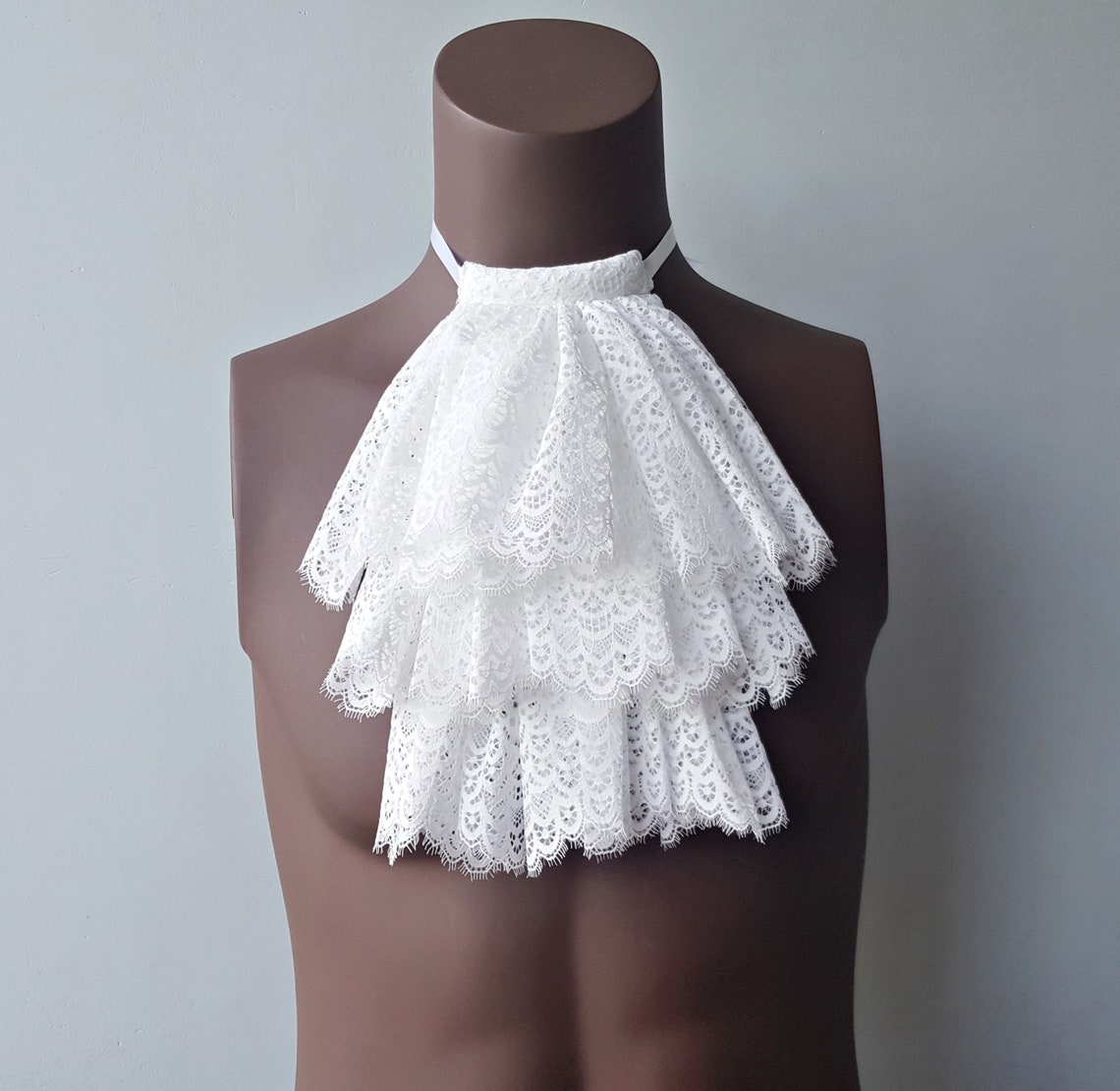 Milk Lace Jabot, Vampire Cosplay, Pirate Cosplay, Steampunk Wedding ...