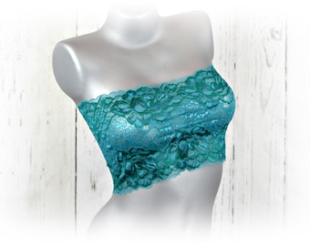 Lace Strapless Top | Etsy