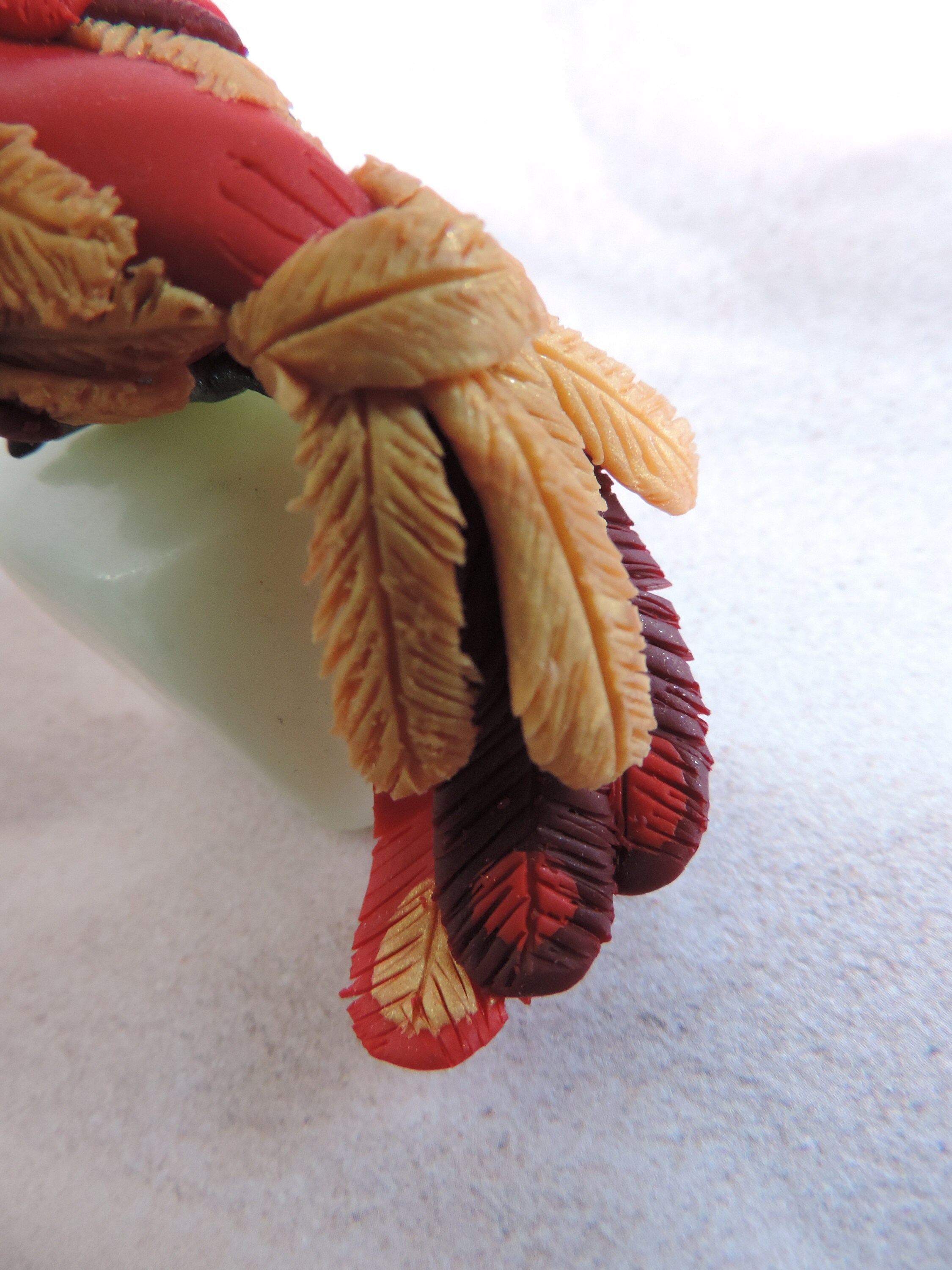 Polymer Clay Phoenix Figurine - Etsy