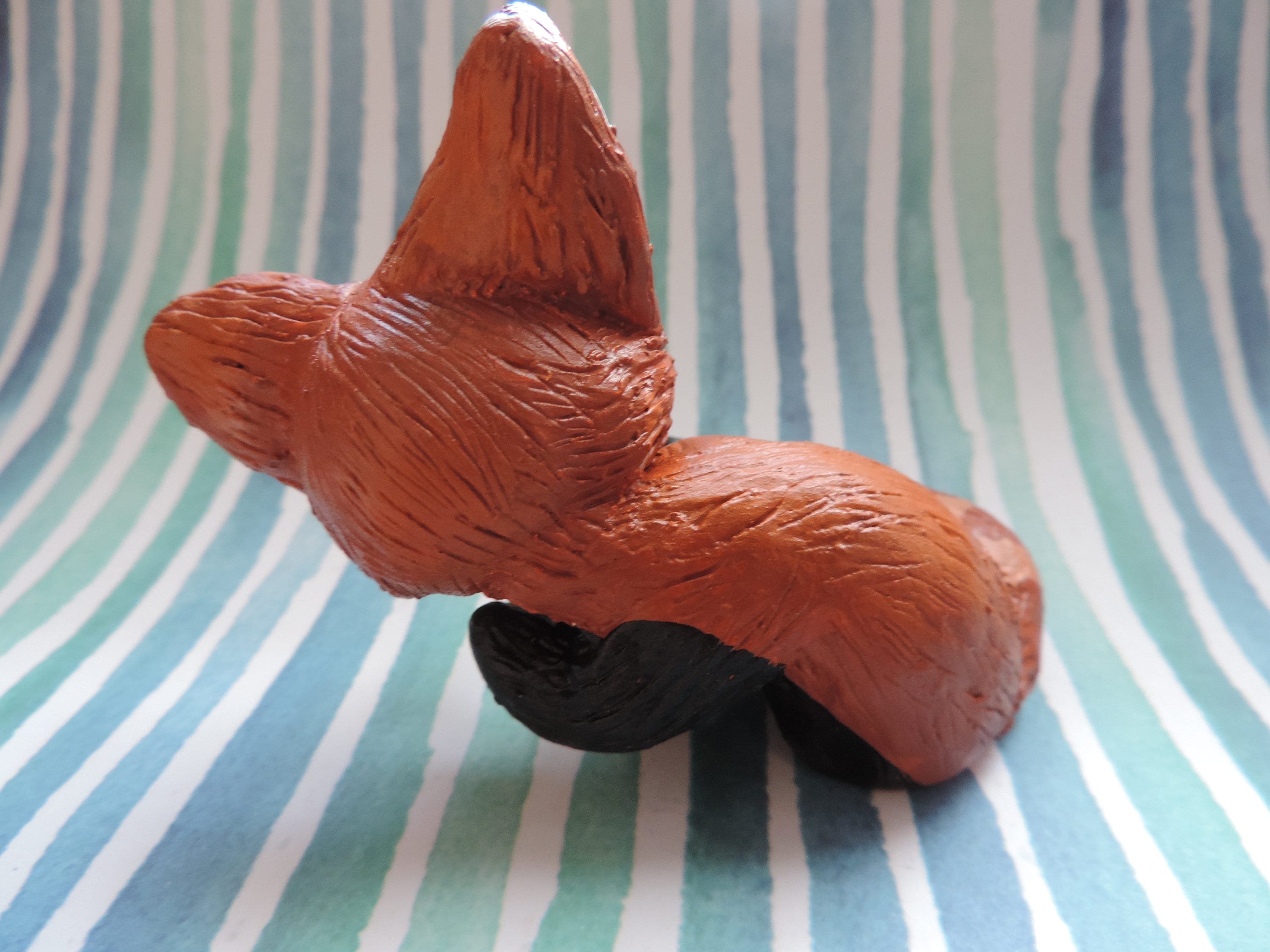 Polymer Clay Red Panda Figurine - Etsy