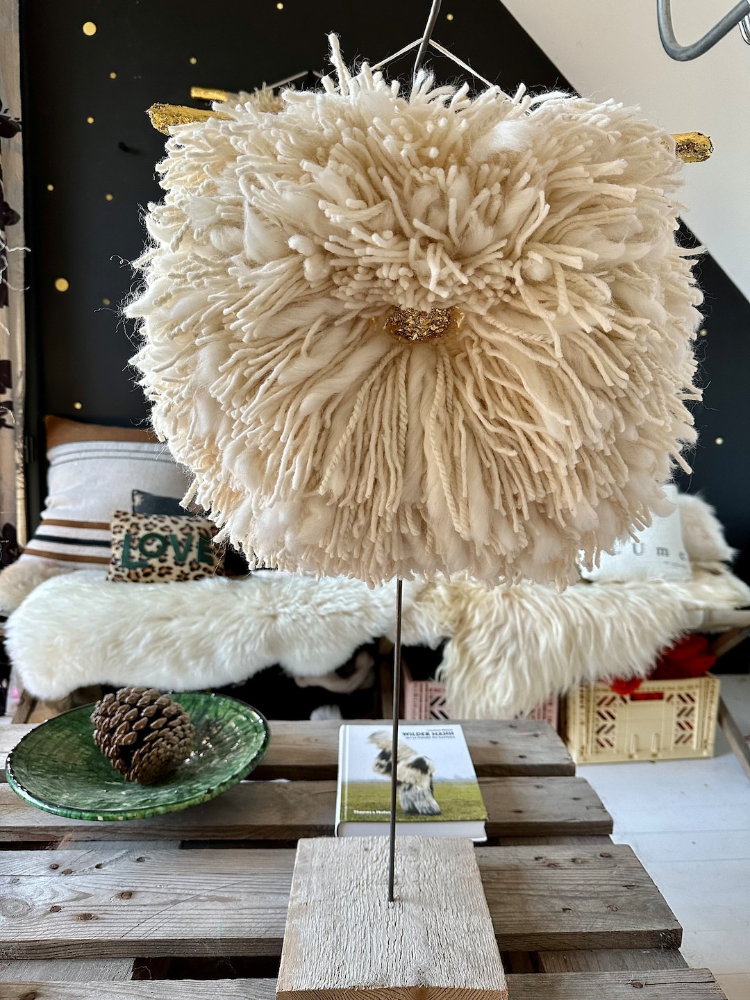 Tissage Mural YÉTI FAMILY BABY - Etsy