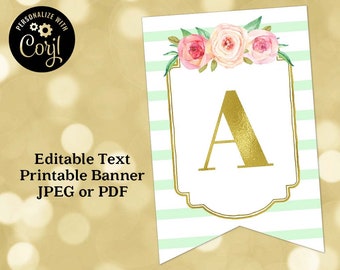 Printable Welcome Back Banner Rainbow Confetti Bunting Instant - Etsy