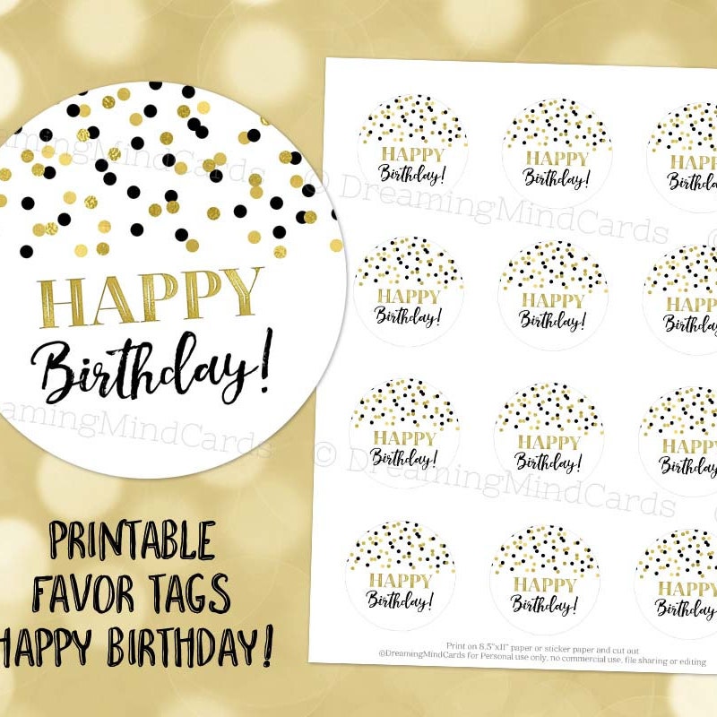 Printable Round Labels - Etsy