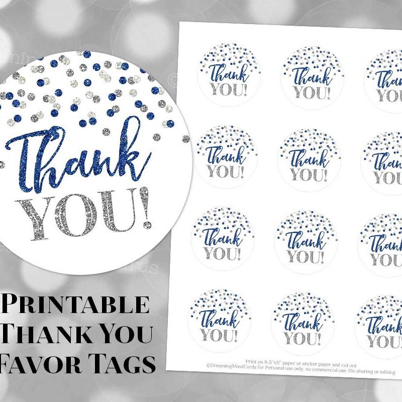 Polka Dot Thank You - Etsy