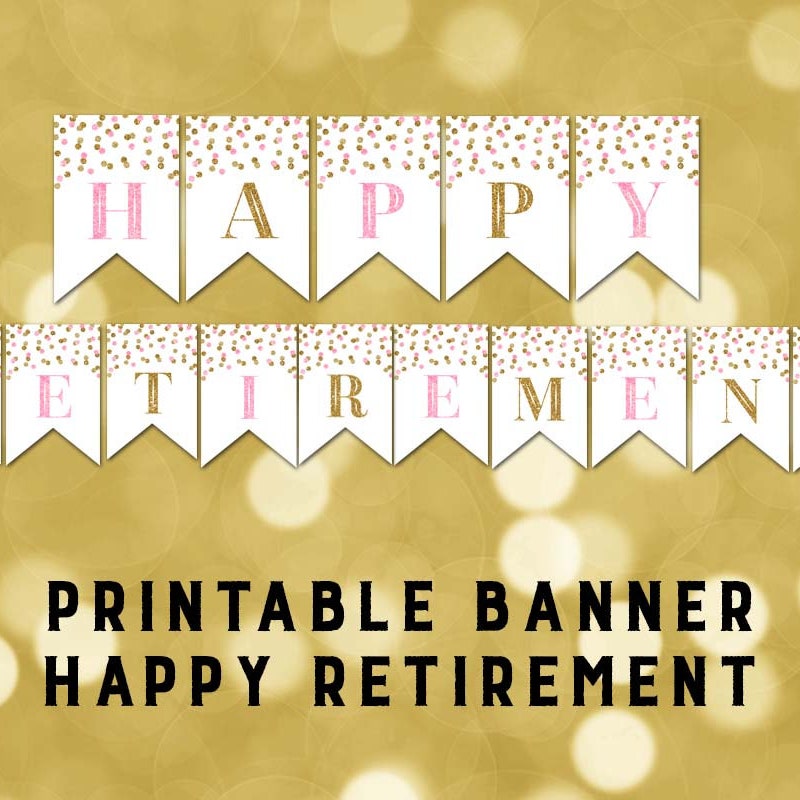 Happy Retirement - Etsy