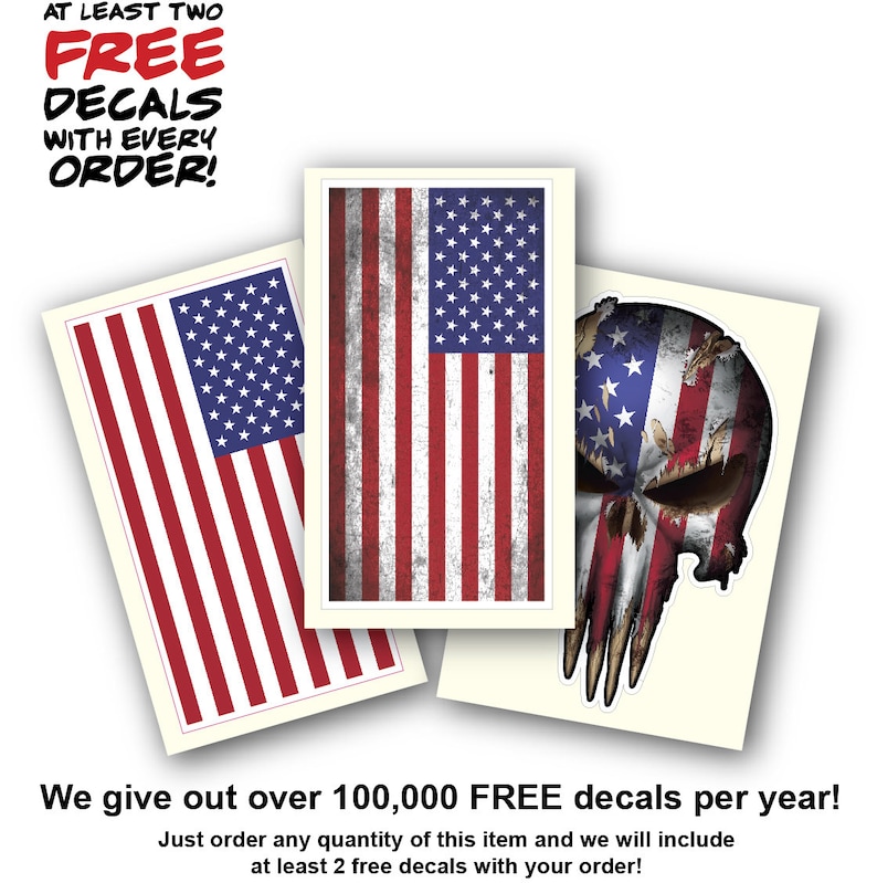 Large USA American Flag Skull Sticker Ddecal for Cars Trucks - Etsy