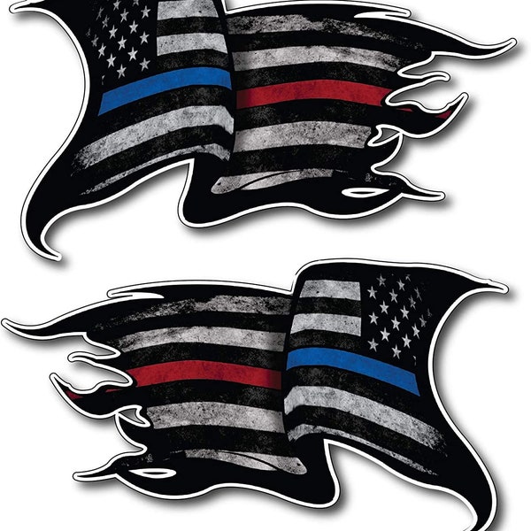 Fallen Police Officer Car Decal - Etsy