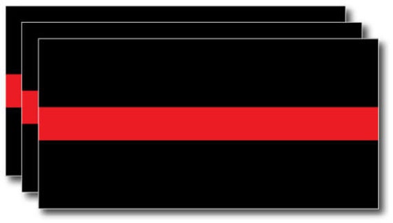 Reflective Thin Red Line Sticker Decal Firefighter Fireman TRL | Etsy
