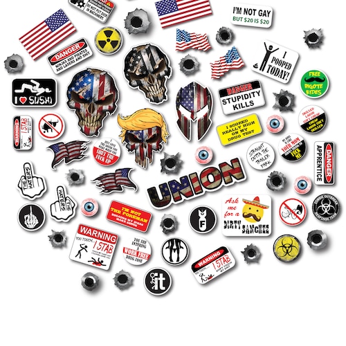 35 Crude Adult Humor Hard Hat Decals Very Offensive - Etsy