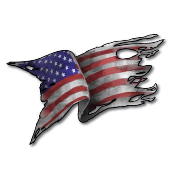 Old Tattered Flag - Etsy