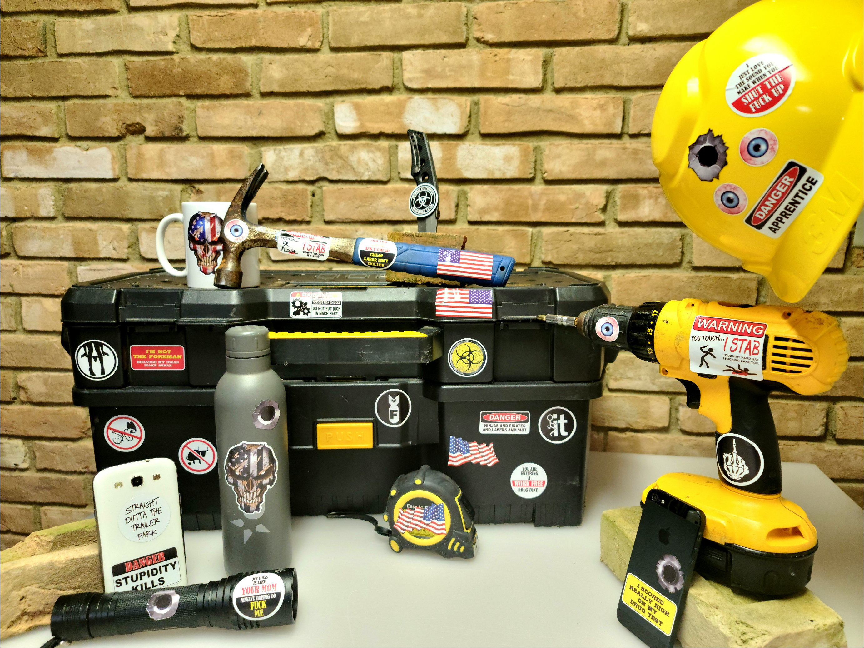 35 Crude Adult Humor Hard Hat Decals Very Offensive - Etsy