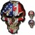 Thin Yellow Line Dispatcher Punisher Skull USA American Flag Hardhat ...