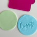 Micro Dot Embosser. Spotty Background Detail. Acrylic Debosser for ...
