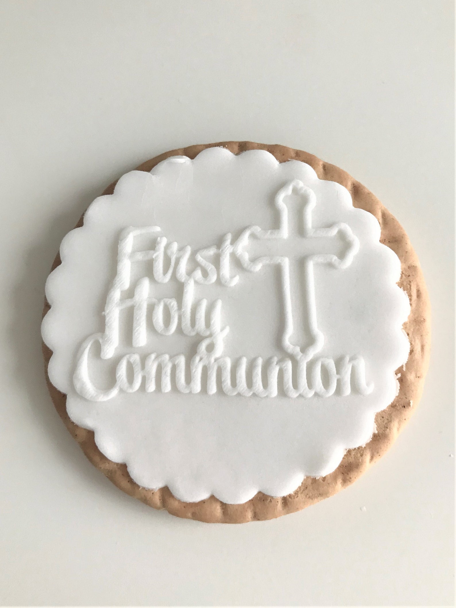 First Holy Communion Embosser Stamp Style 2. Acrylic Icing - Etsy